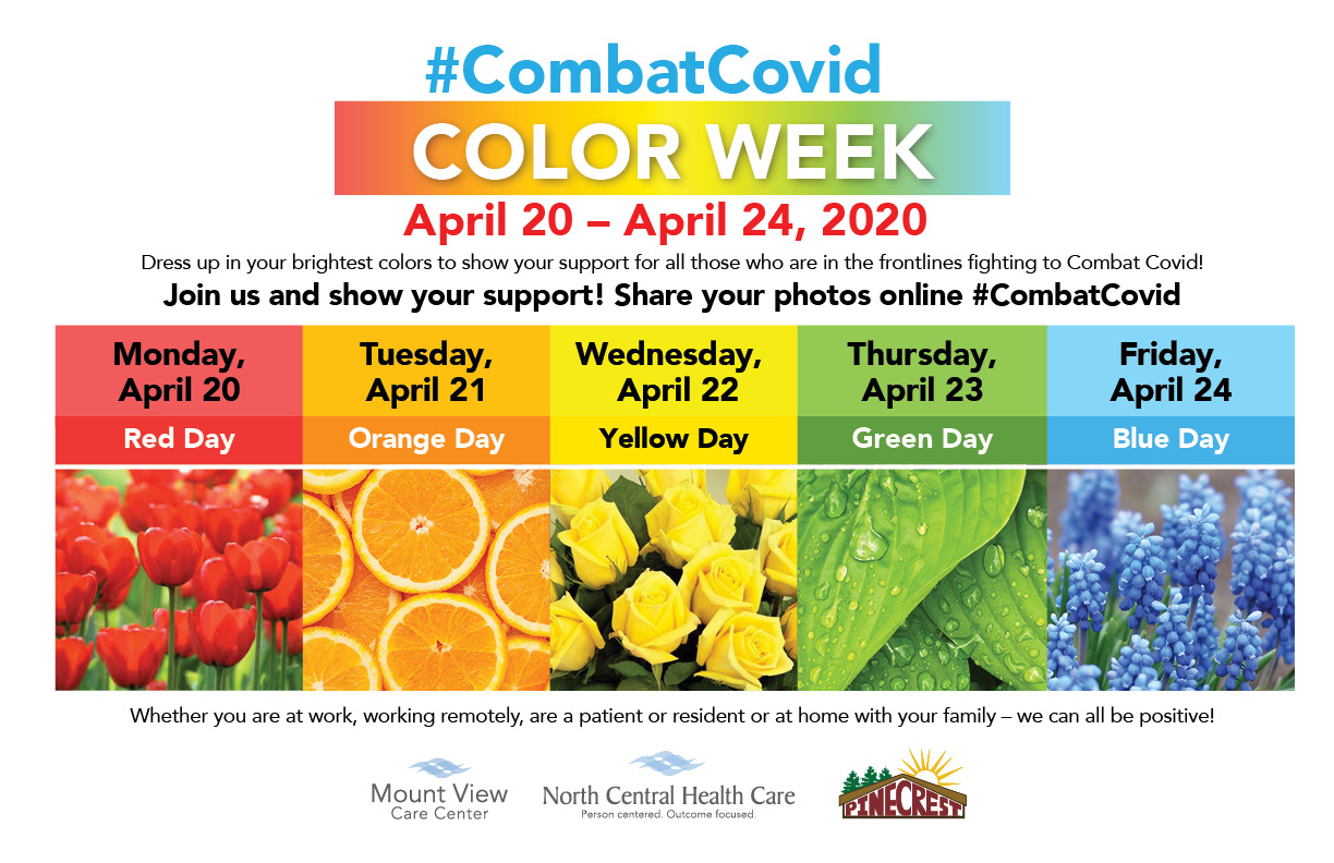#CombatCovid Color Week