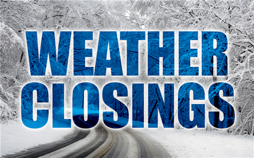 Winter Weather Closures & Cancellations for NCHC - February 23, 2023